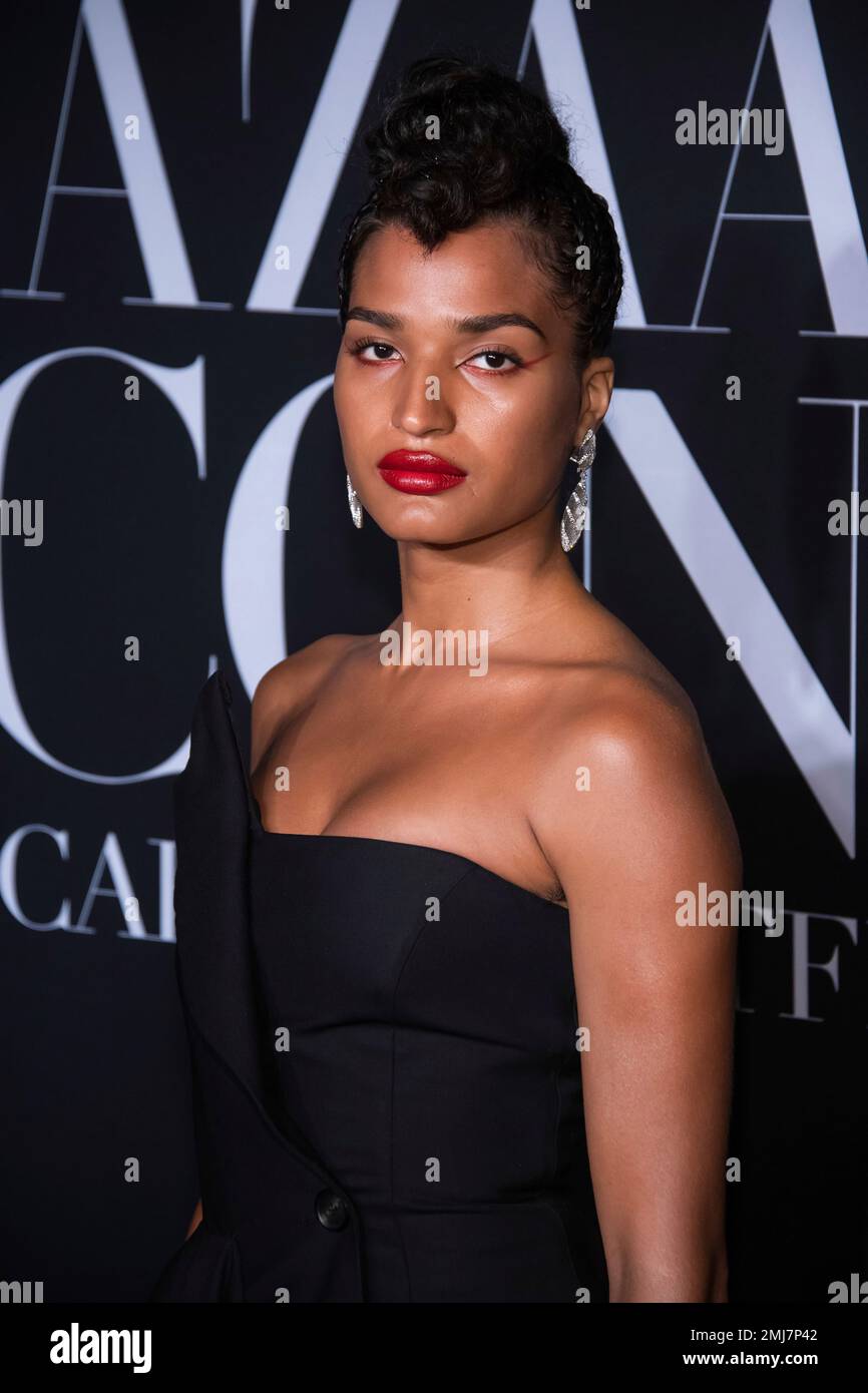 Indya Moore attends the Harper's Bazaar "ICONS By Carine Roitfeld" gala ...