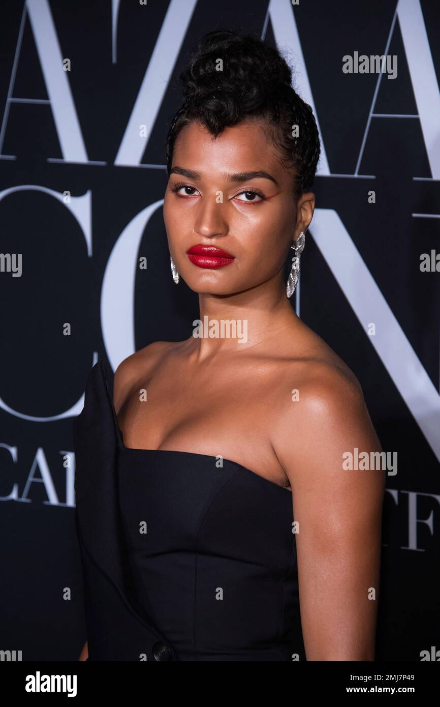 Indya Moore attends the Harper's Bazaar "ICONS By Carine Roitfeld" gala ...