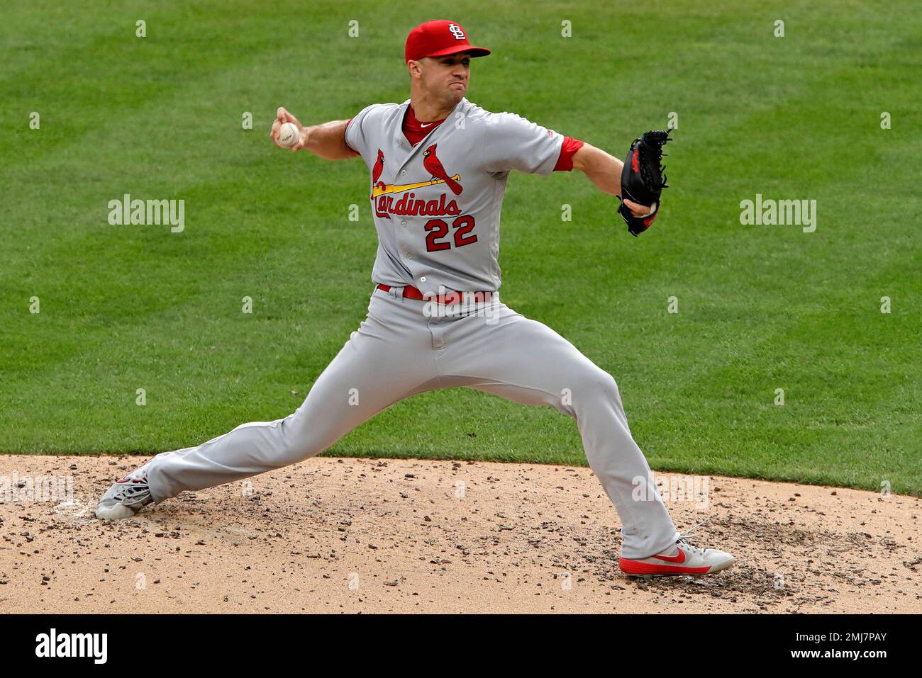 St. Louis Cardinals starting pitcher Jack Flaherty delivers during the ...