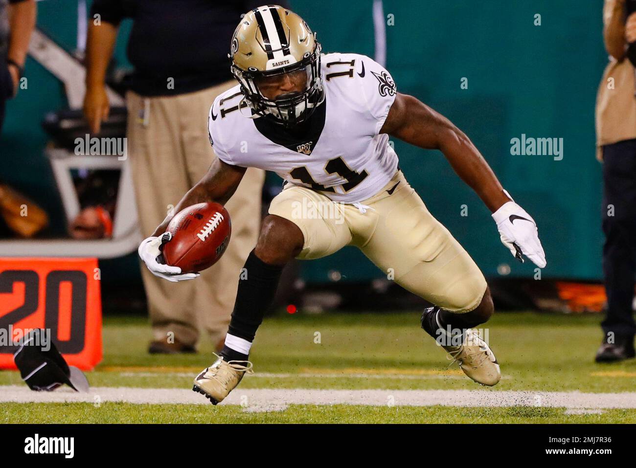 FILE - In this Aug. 24, 2019, file photo, New Orleans Saints' Deonte ...