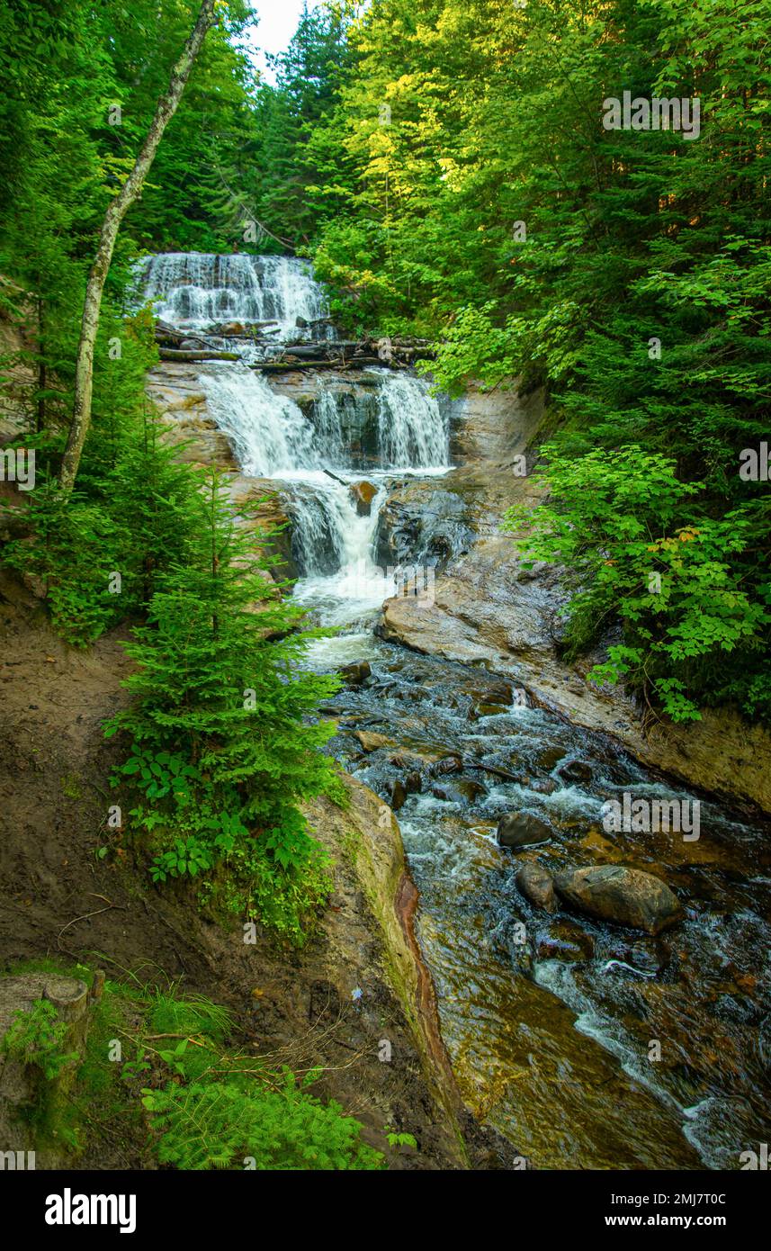 Canyon falls michigan hi-res stock photography and images - Alamy