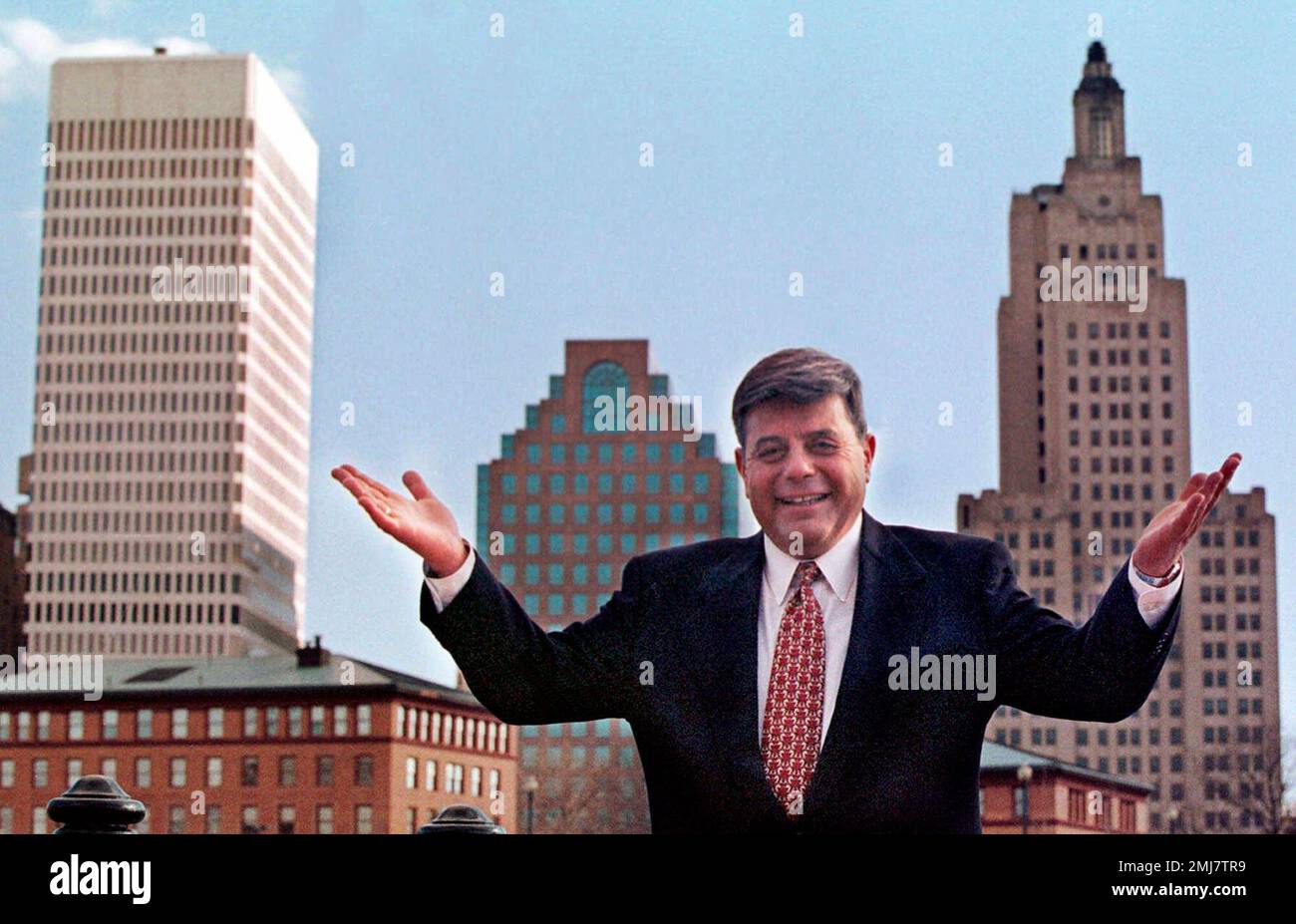 FILE - In this October 1998 file photo, Providence Mayor Vincent "Buddy ...