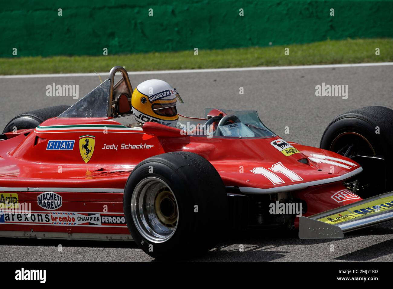 Former Formula One World Champion Jody Scheckter drives his 1979 ...