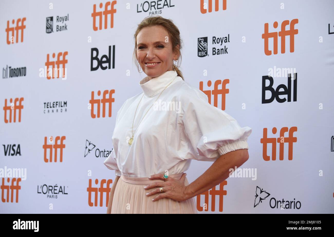 Toni Collette attends the premiere for "Knives Out" on day three of the ...