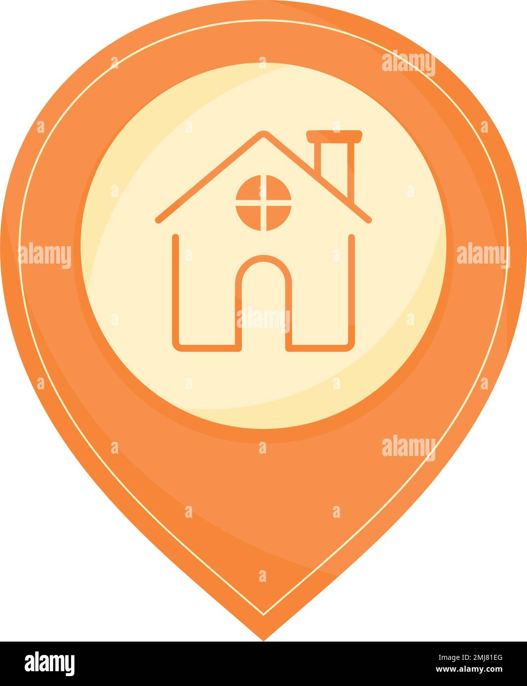 house in pin location real estate Stock Vector Image & Art - Alamy
