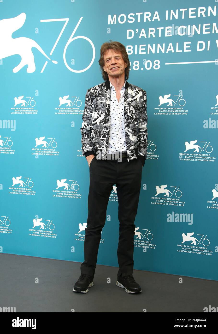 Actor Mick Jagger poses for photographers at the photo call for the ...