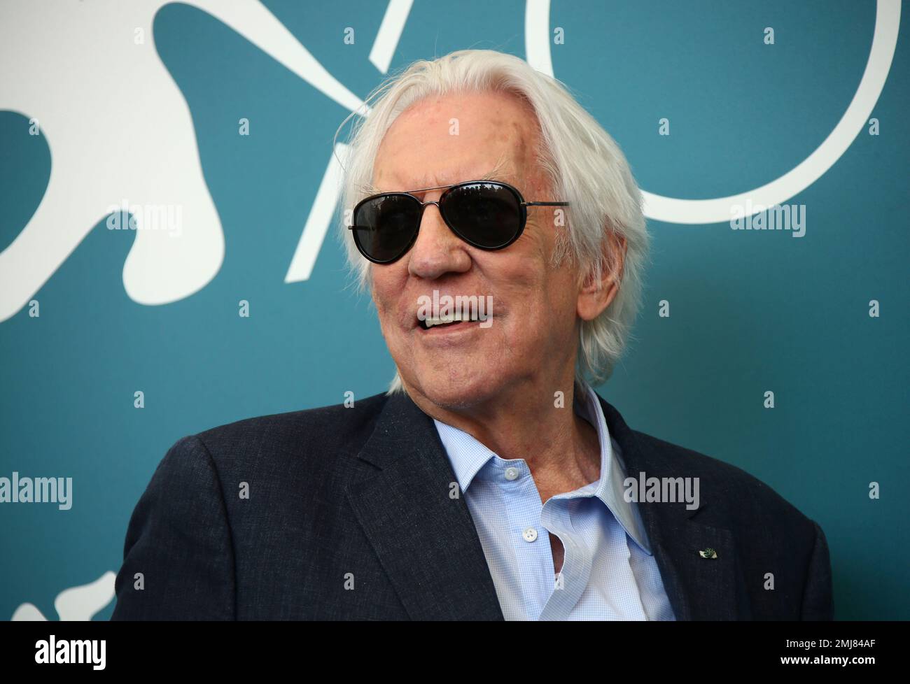 Actor Donald Sutherland poses for photographers at the photo call for ...