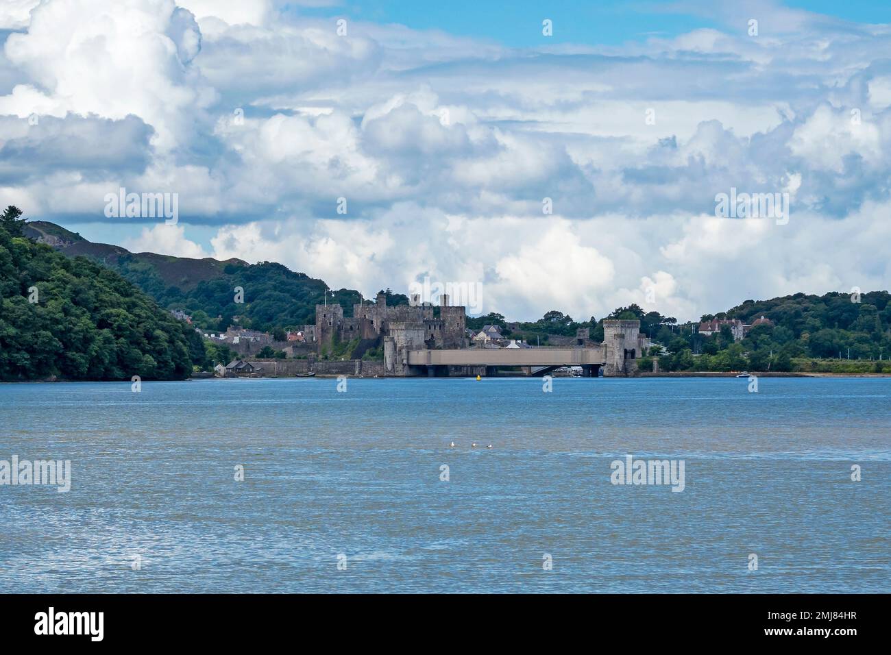 Conwy across estuary hi-res stock photography and images - Alamy