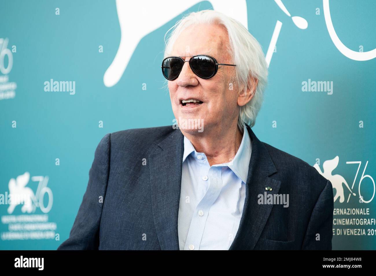 Actor Donald Sutherland poses for photographers at the photo call for ...