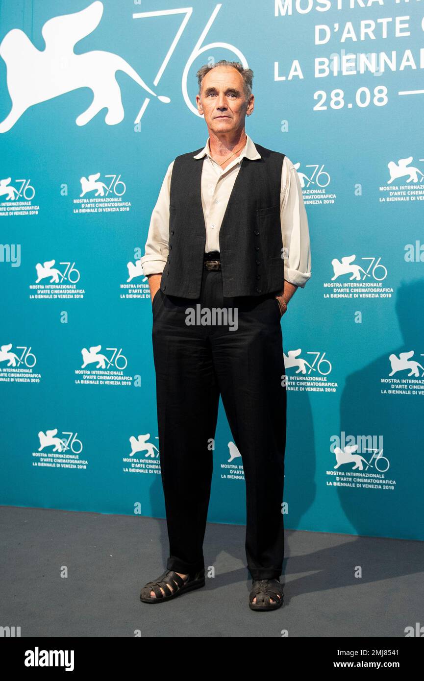 Actor Mark Rylance poses for photographers at the photo call for the ...