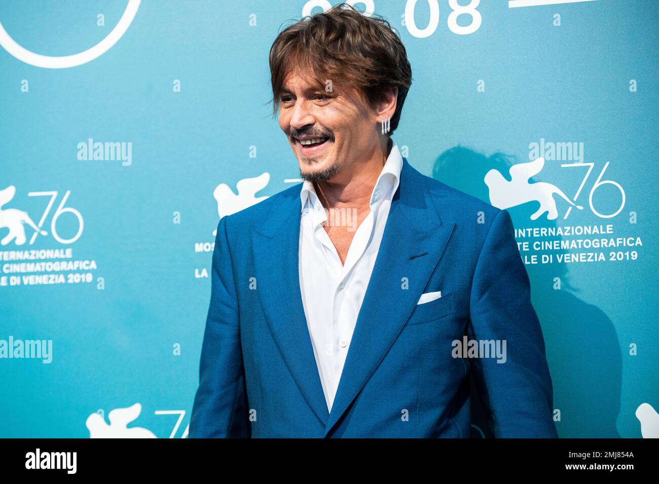 Actor Johnny Depp poses for photographers at the photo call for the ...