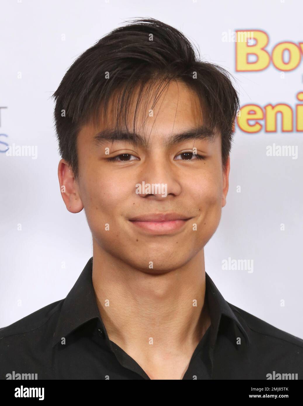 Nigel Suarez attends the LA Premiere of "Boy Genius" at the Arena ...