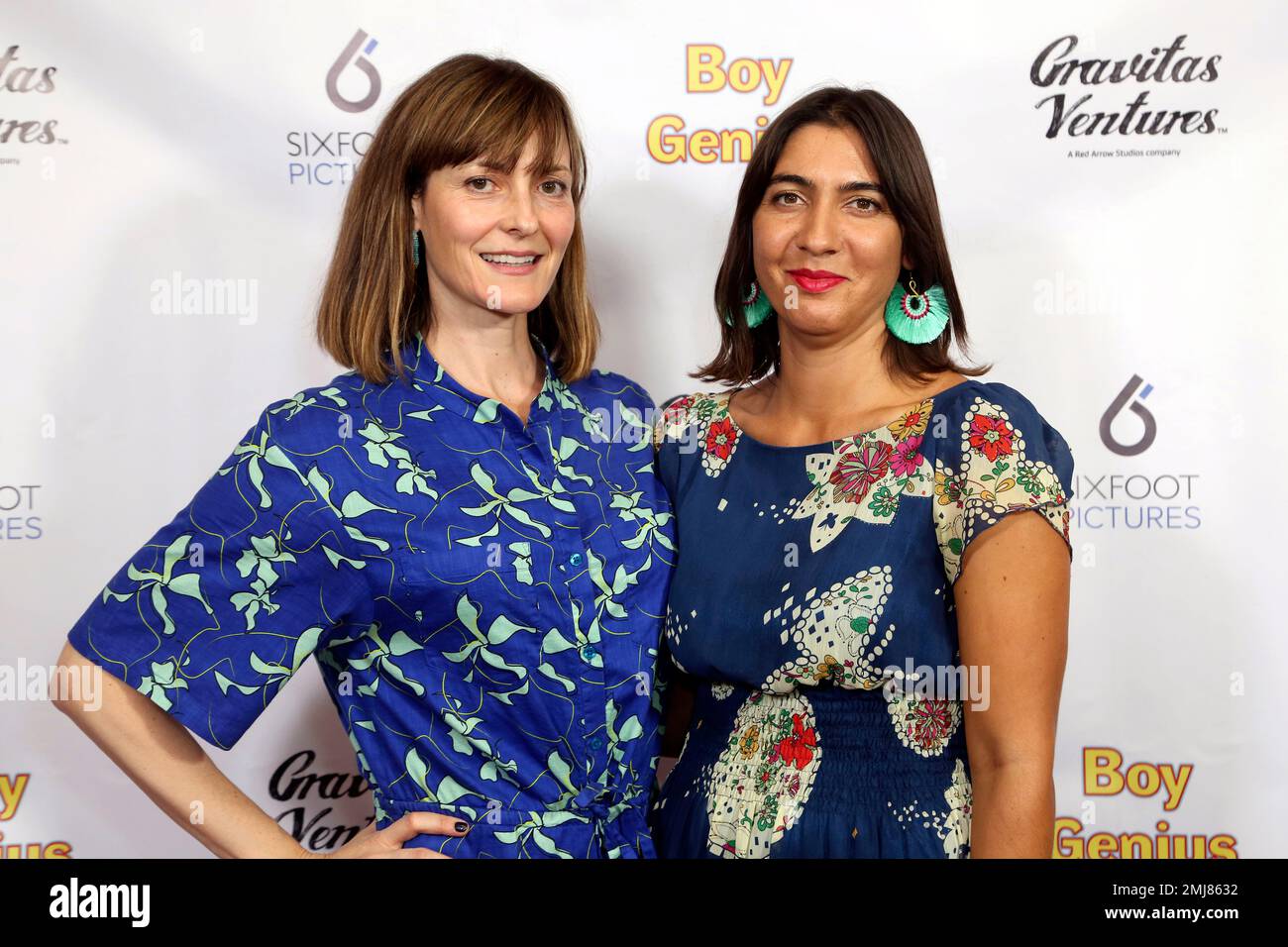 Vicky Wight, left, and Bridget Stokes attend the LA Premiere of "Boy ...