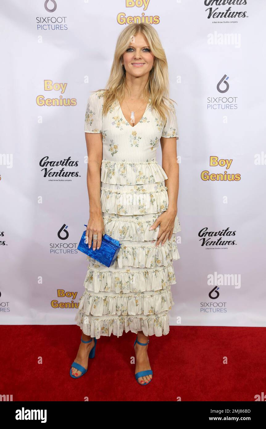 Arden Myrin attends the LA Premiere of "Boy Genius" at the Arena ...