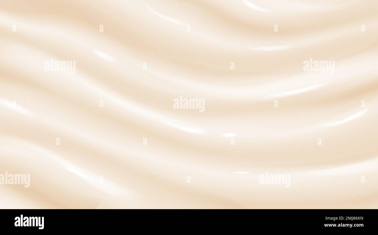 Texture of white yogurt, milk or cream surface. Abstract background ...