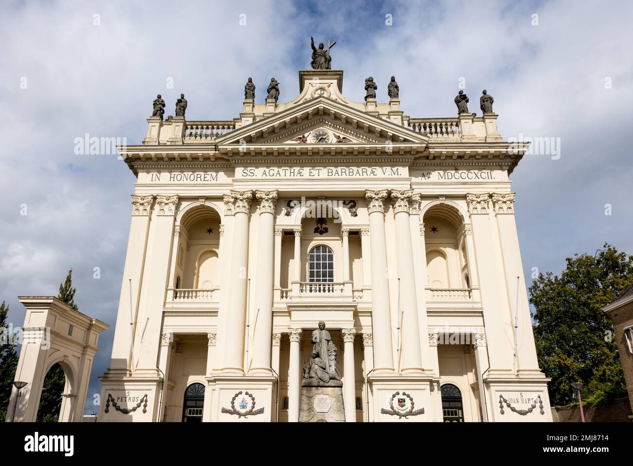 OUDENBOSCH,THE NETHERLANDS - September 16, 2022:Basilica of the Holy ...