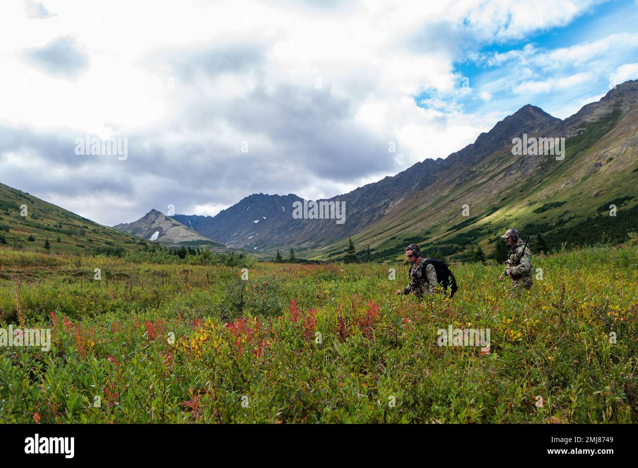 U.S. Air Force Tech. Sgt. Anthony Downs and Staff Sgt. Derek Bolton ...