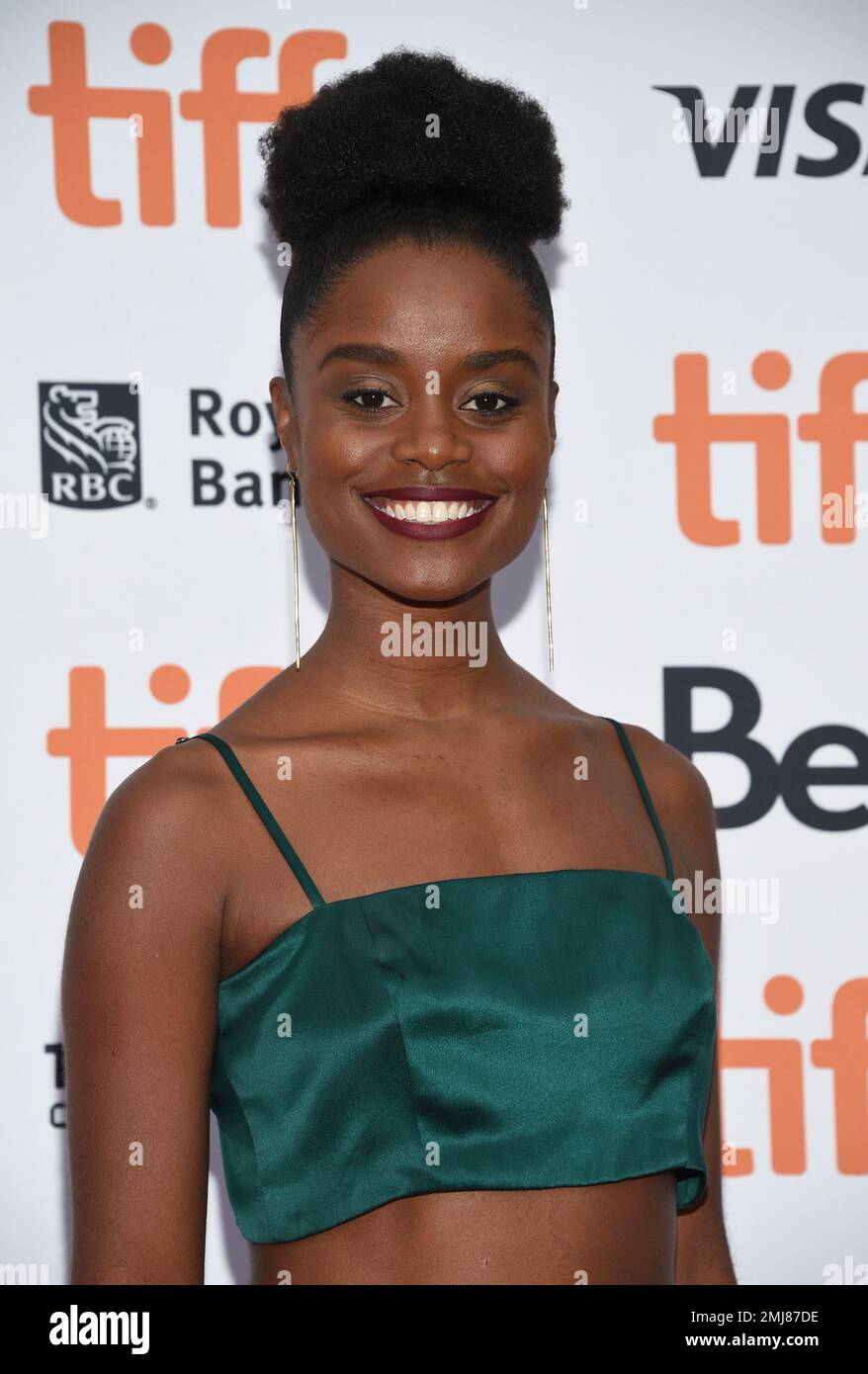 Denee Benton attends the premiere for "The Friend" on day two of the ...
