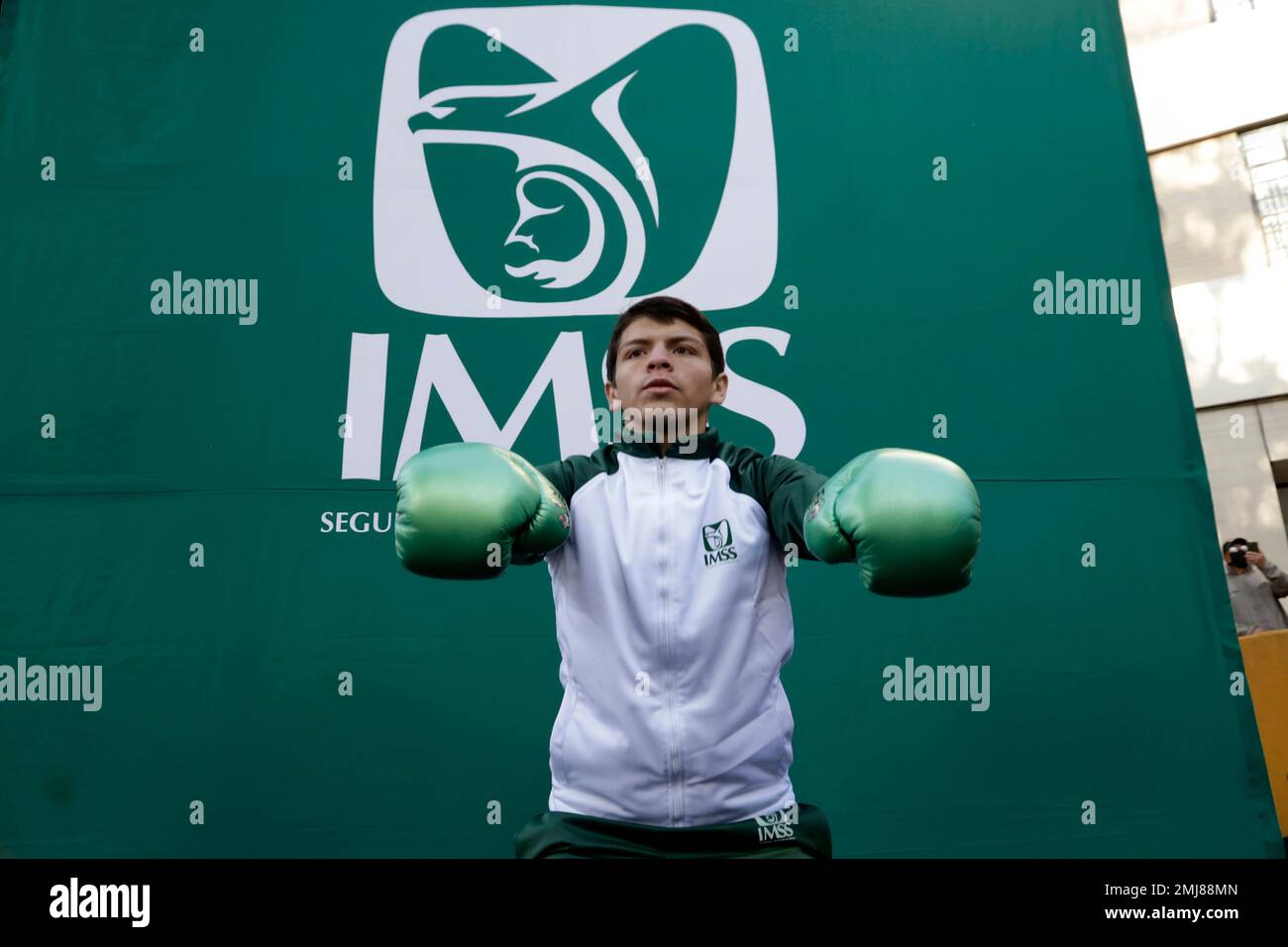 January 27, 2023, Mexico City, Mexico: Boxer Angel Mata in the Cardio ...