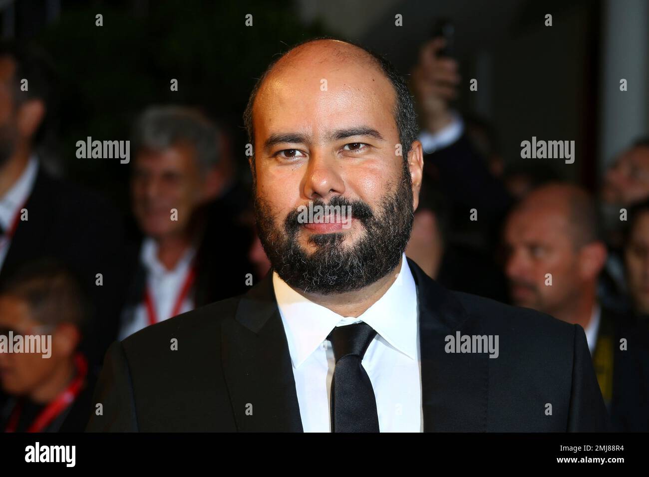 Director Ciro Guerra poses for photographers upon arrival at the ...