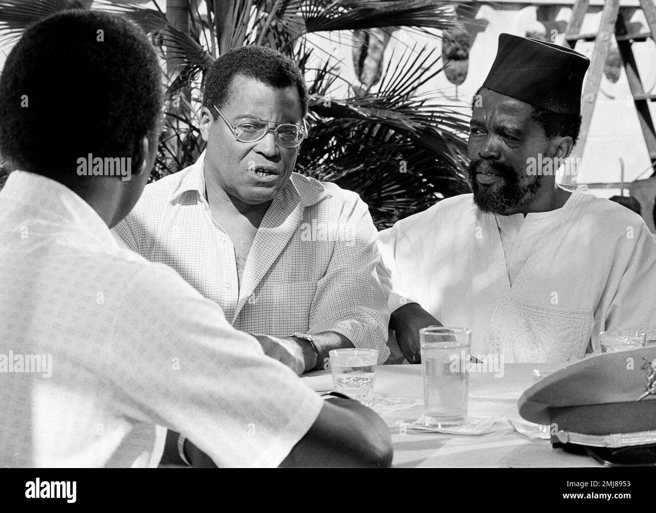 James Earl Jones plays Alex Haley in a scene fro the television mini ...