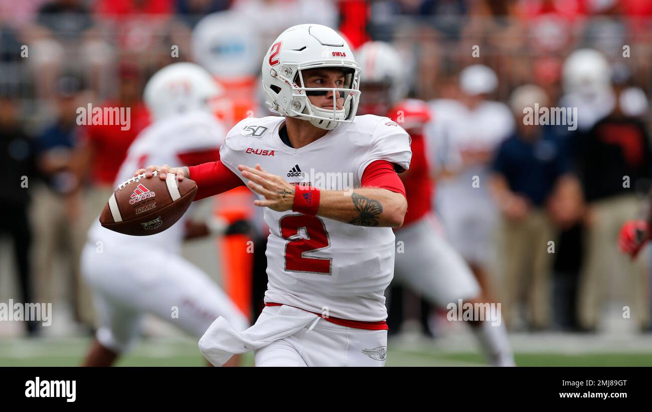 Florida Atlantic quarterback Chris Robison plays against Ohio State ...