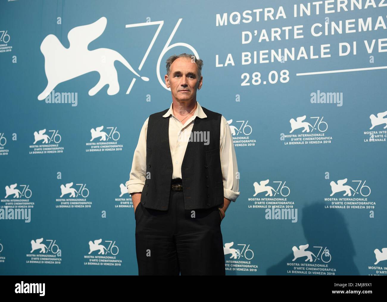 Actor Mark Rylance poses for photographers at the photo call for the ...