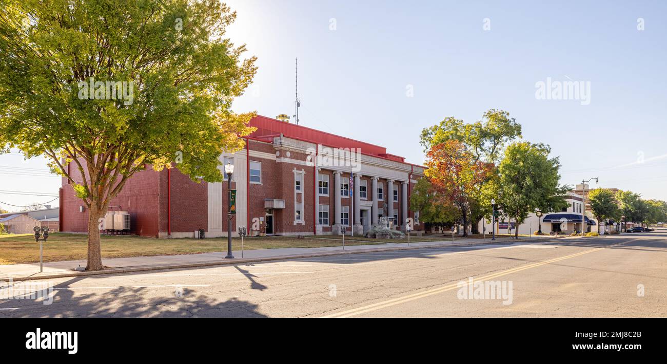 Wewoka, Oklahoma, USA - October 15, 2022: The Seminole County ...