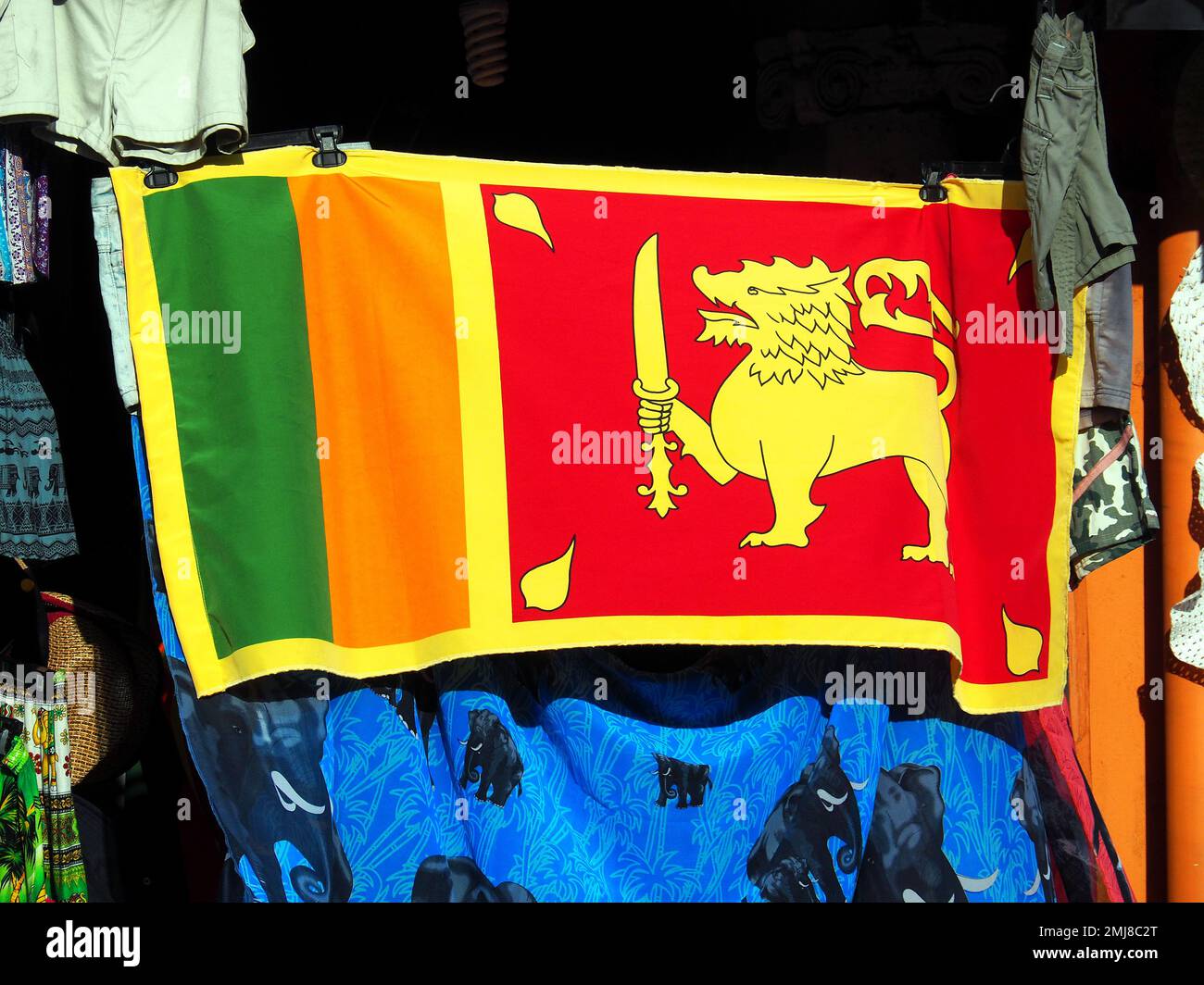 Flag sri lanka national country hi-res stock photography and images - Alamy