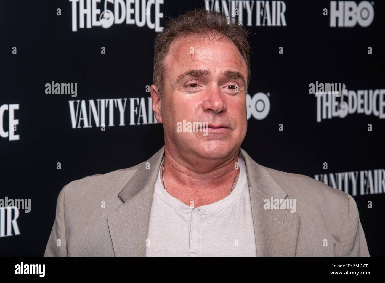 Michael Rispoli attends the premiere of HBO's "The Deuce" third and ...