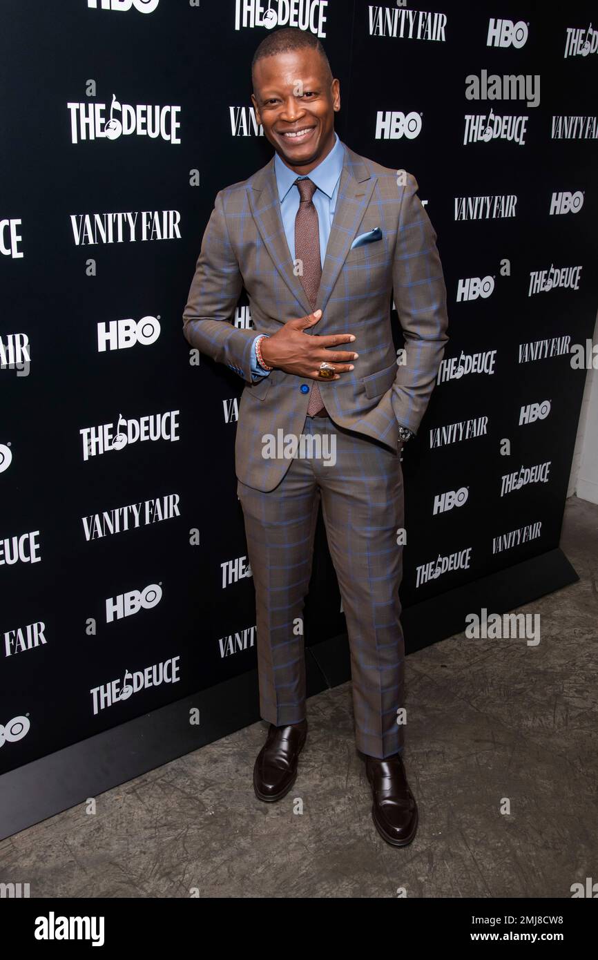 Lawrence Gilliard, Jr. attends the premiere of HBO's "The Deuce" third ...