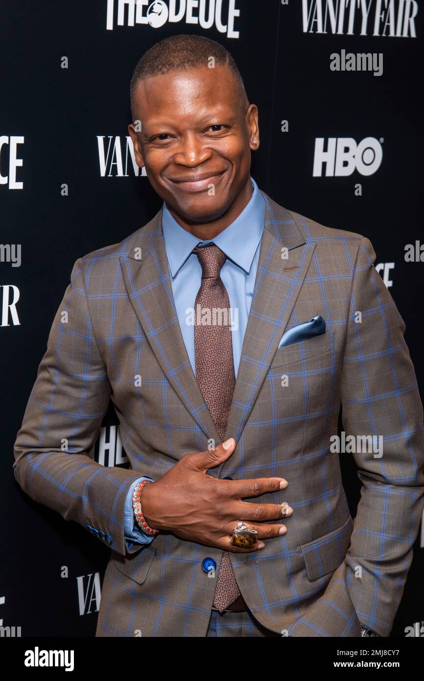 Lawrence Gilliard, Jr. attends the premiere of HBO's "The Deuce" third ...