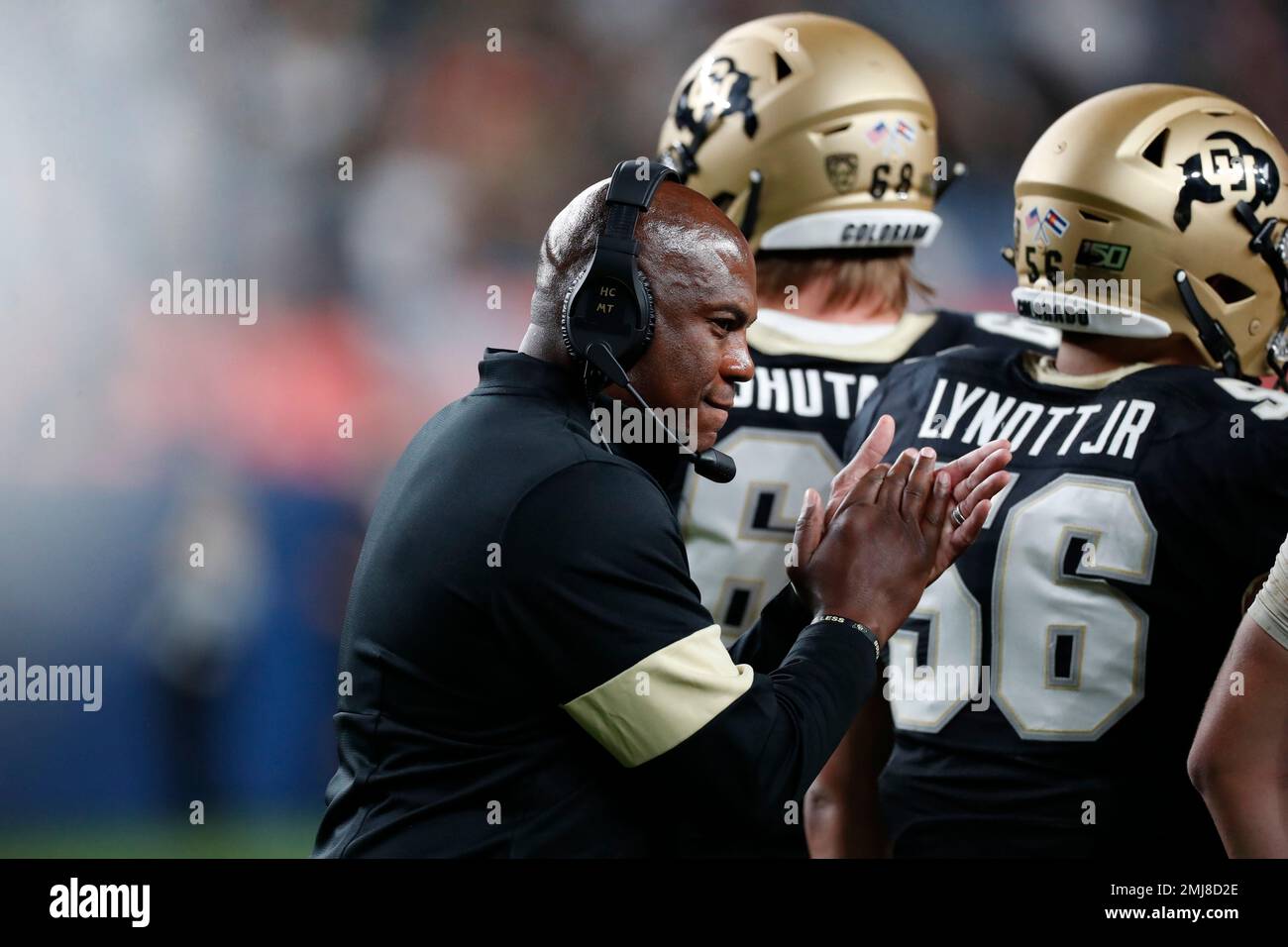 Colorado Buffaloes head coach Mel Tucker in the fourth quarter of an ...