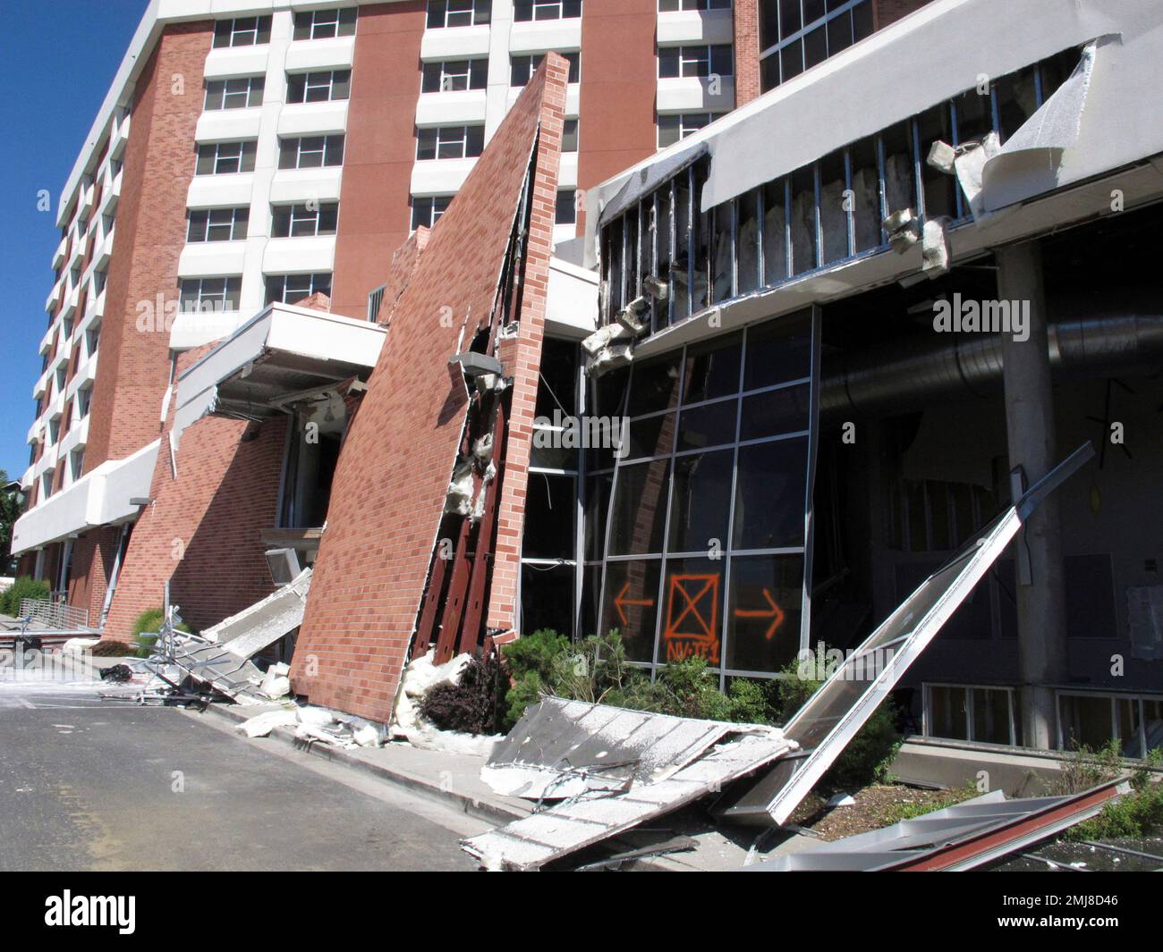 FILE - In this Thursday, July 11, 2019 file photo, Structural engineers ...