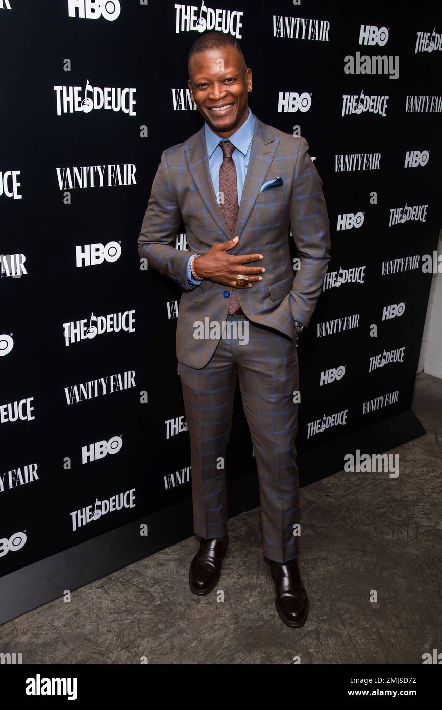 Lawrence Gilliard, Jr. attends the premiere of HBO's "The Deuce" third ...