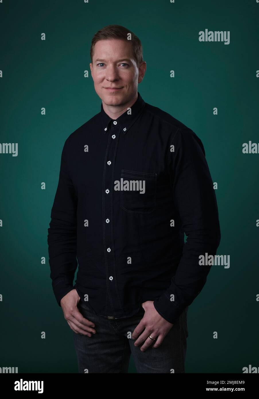 In this July 26, 2019 photo, Joseph Sikora, a cast member in the Starz ...