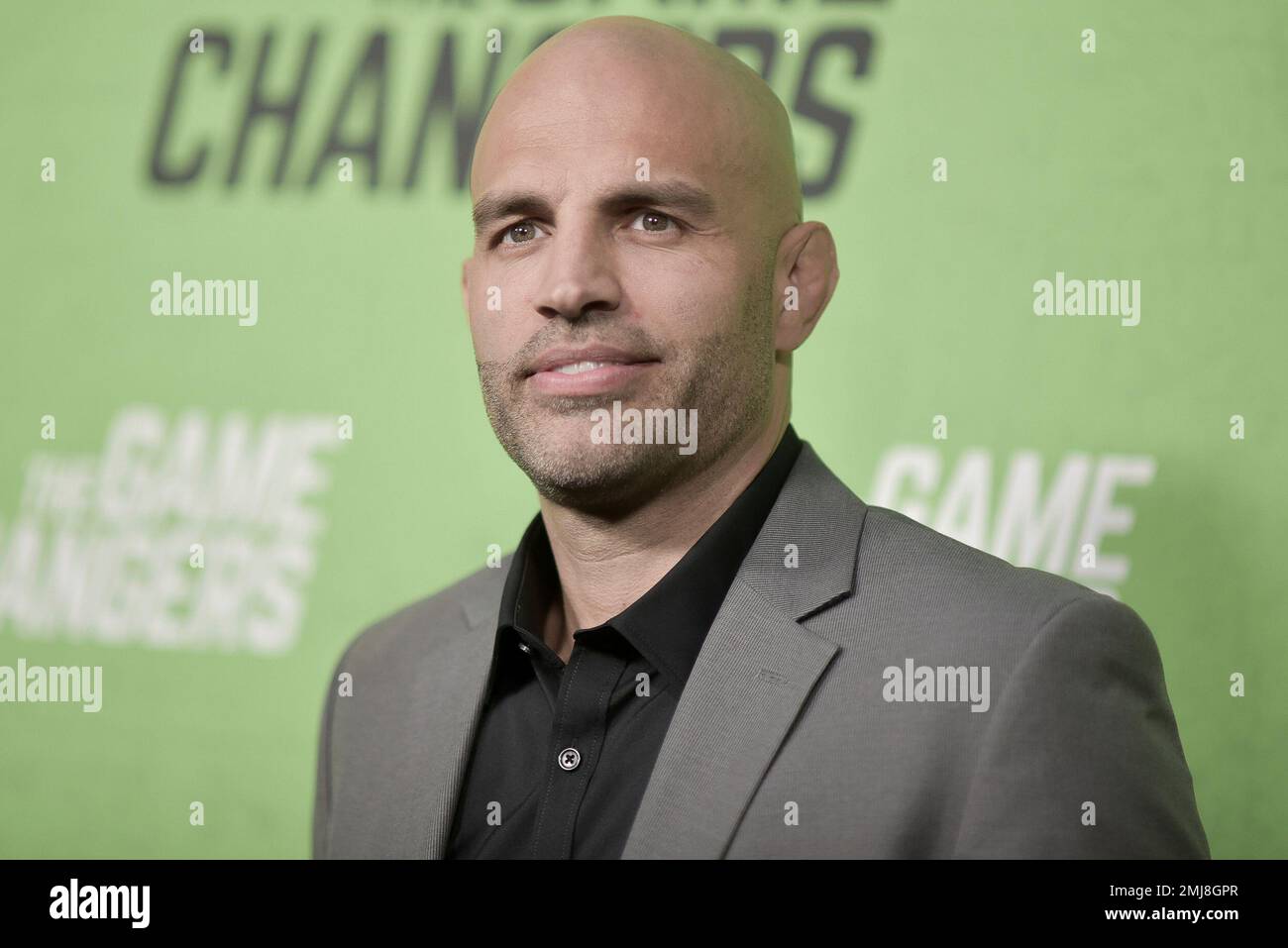 James Wilks attends the LA premiere of "The Game Changers" at ArcLight ...