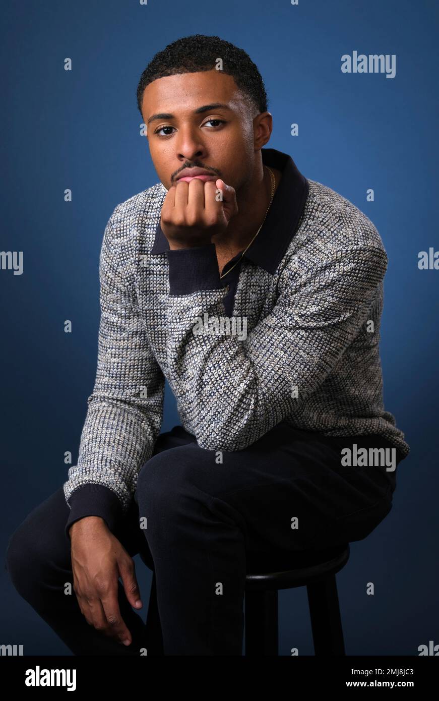 This July 2, 2019 photo, Diggy Simmons, cast member in the Freeform ...
