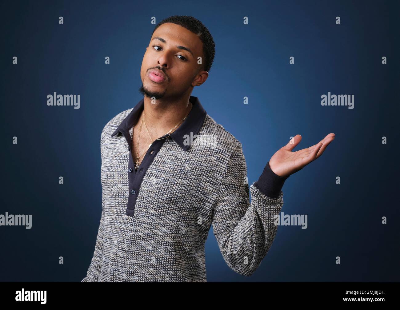 This July 2, 2019 photo, Diggy Simmons, cast member in the Freeform ...