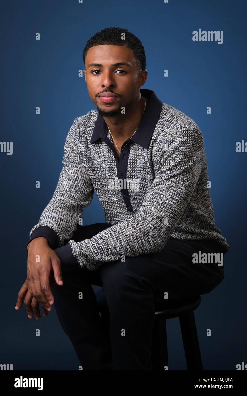 This July 2, 2019 photo, Diggy Simmons, cast member in the Freeform ...