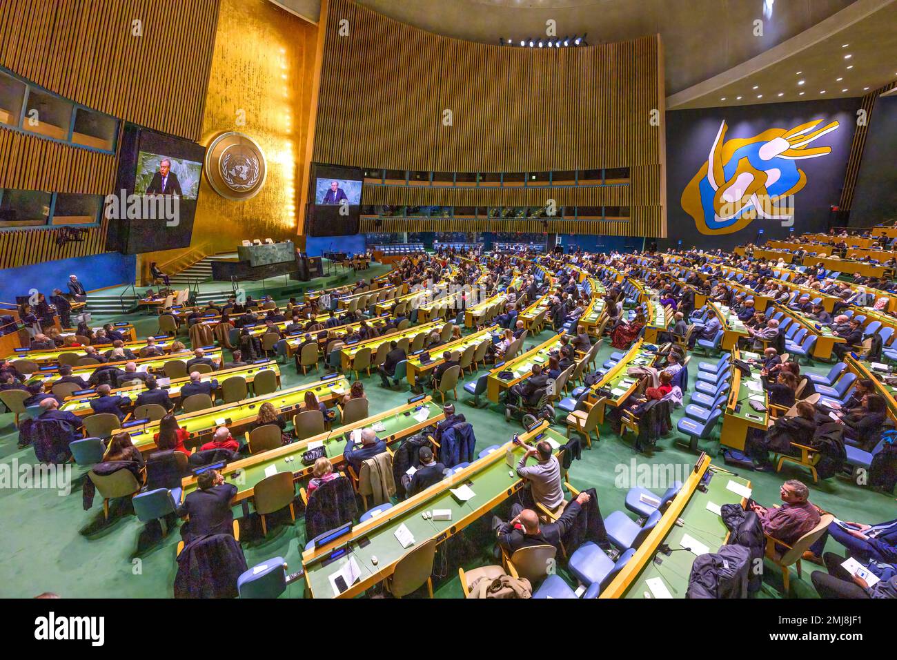 New York, USA. 27th Jan, 2023. United Nations Secretary-General António ...
