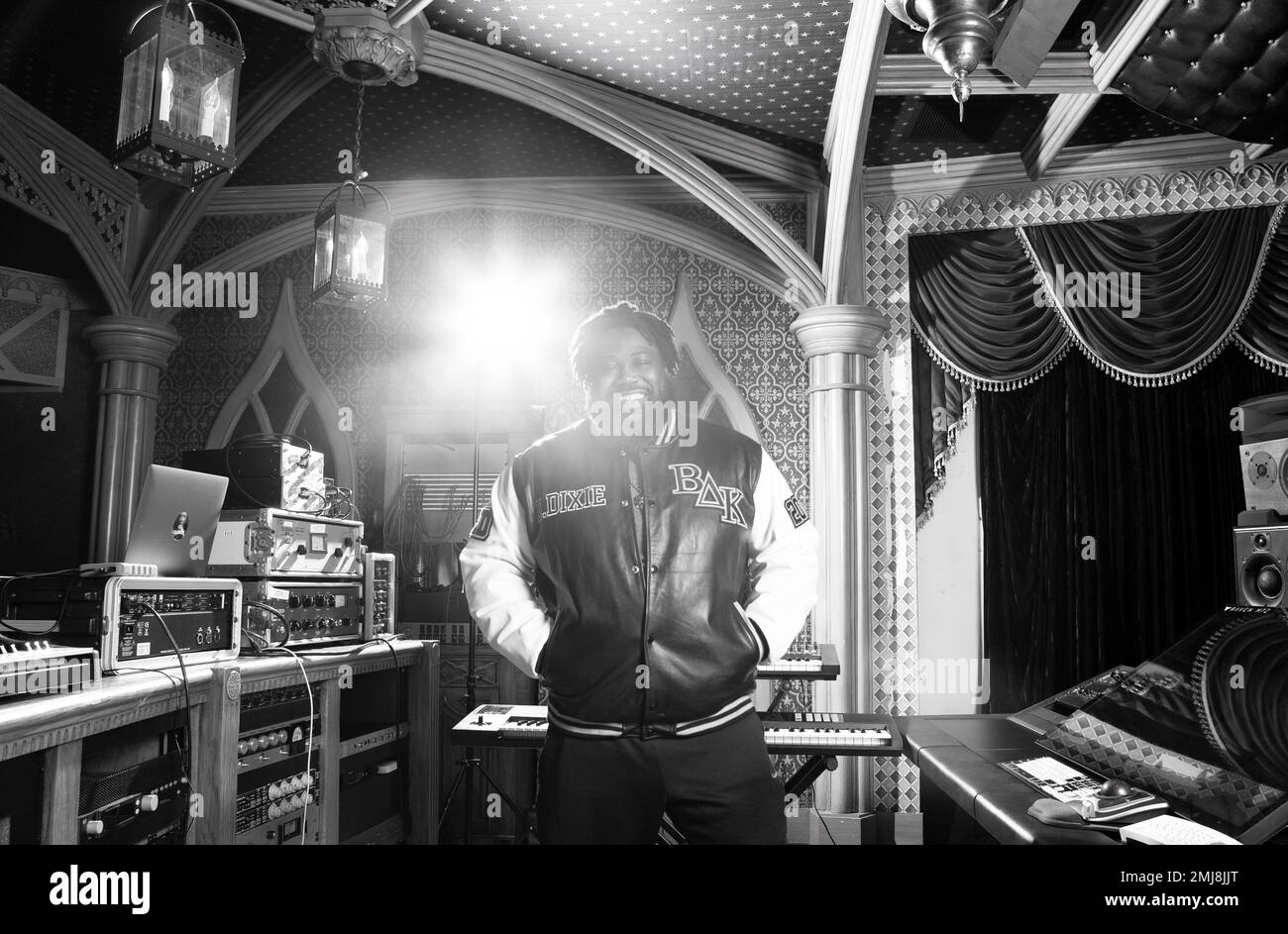 This Aug. 24, 2019 photo shows Derek Dixie at NRG Studio in Los Angeles ...