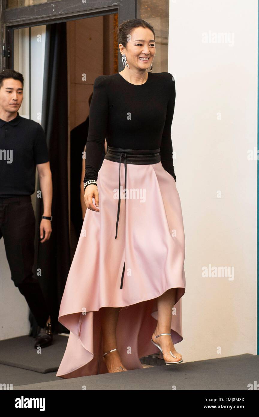 Actress Gong Li poses for photographers at the photo call for the film ...