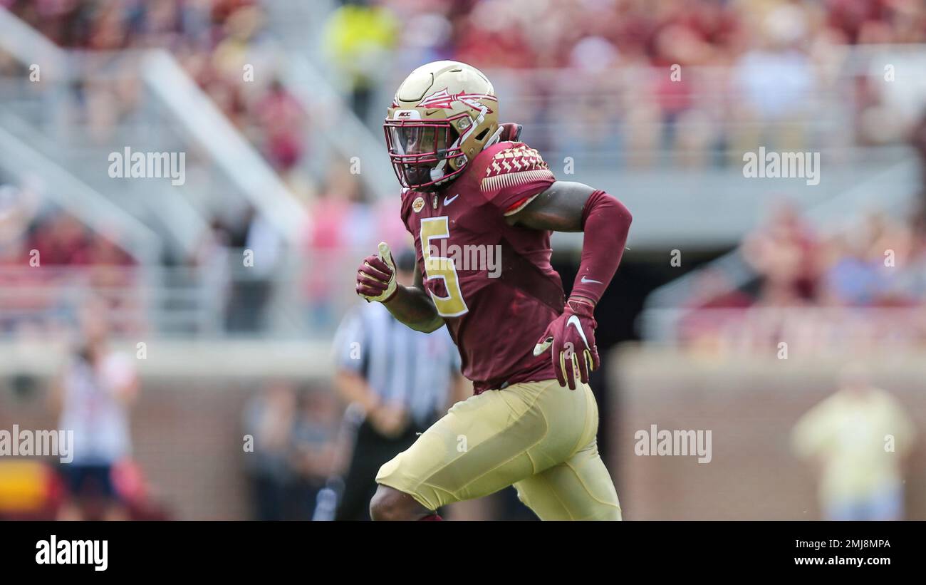 Florida State linebacker Dontavious Jackson (5) during an NCAA football ...