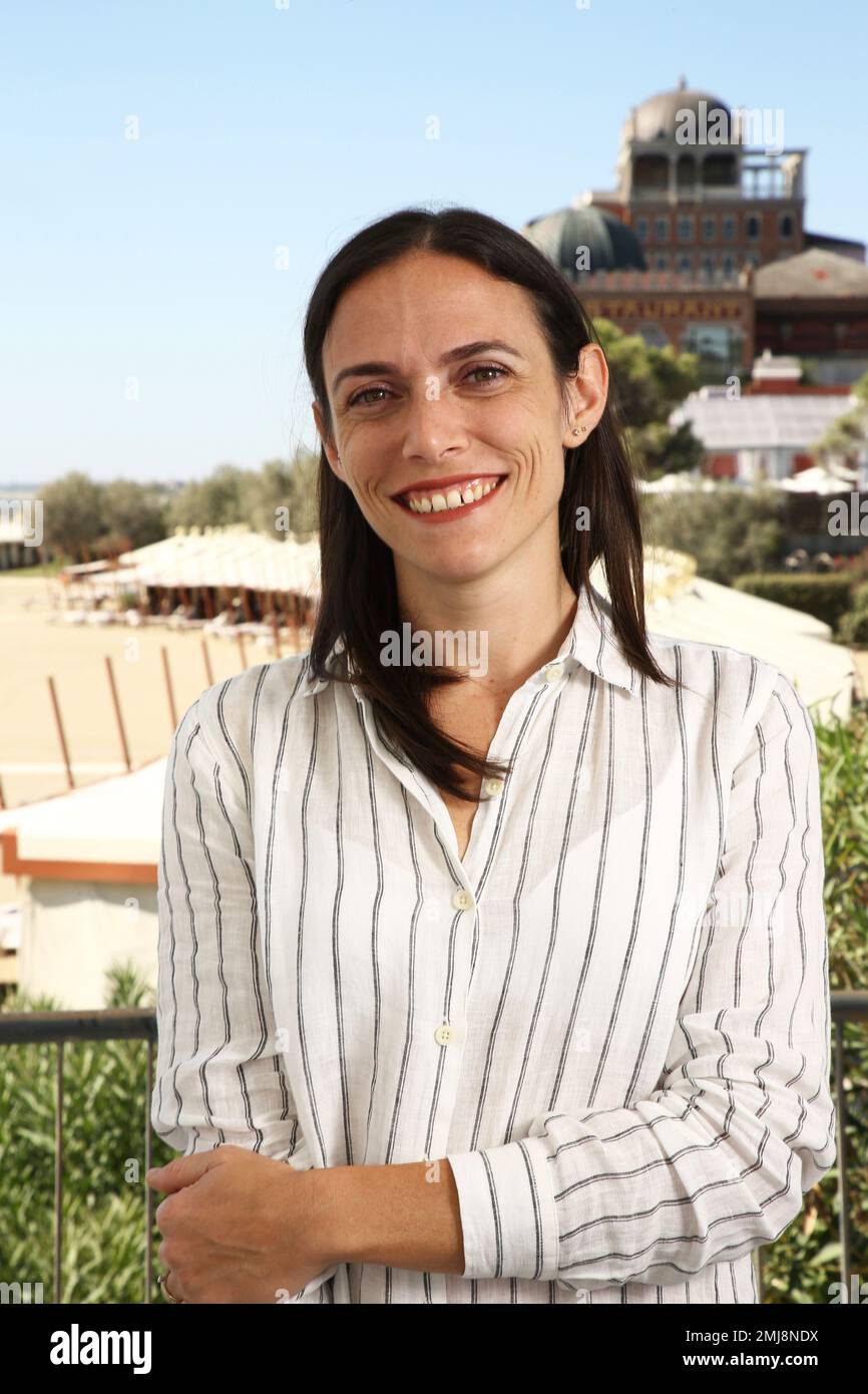 Nurse Giulia Pedroni poses for portraits for the film 'Beyond The Beach ...