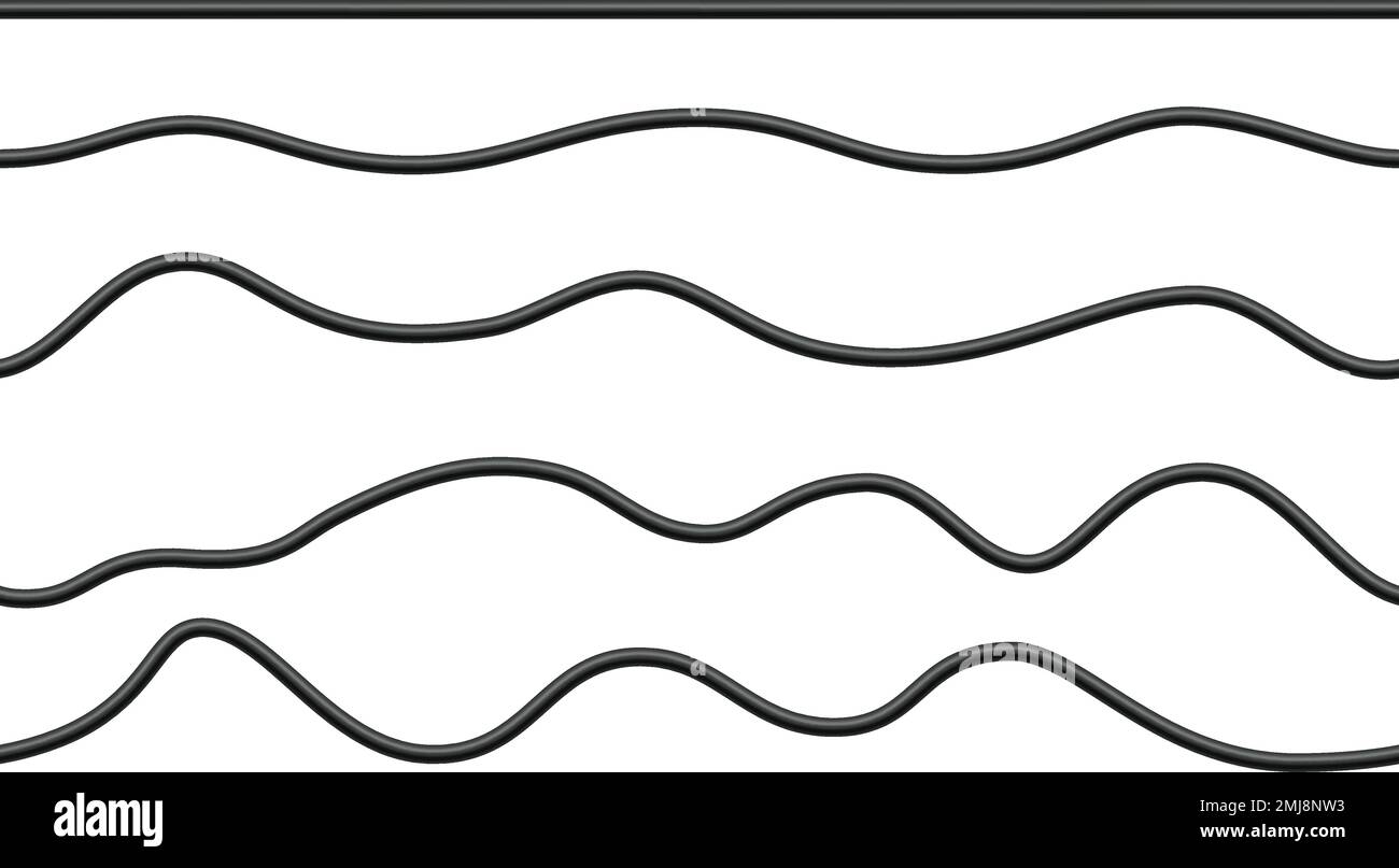 Realistic electrical wires. Cable power energy. Flexible thick network ... Realistic electrical wires. Cable power energy. Flexible thick network ...