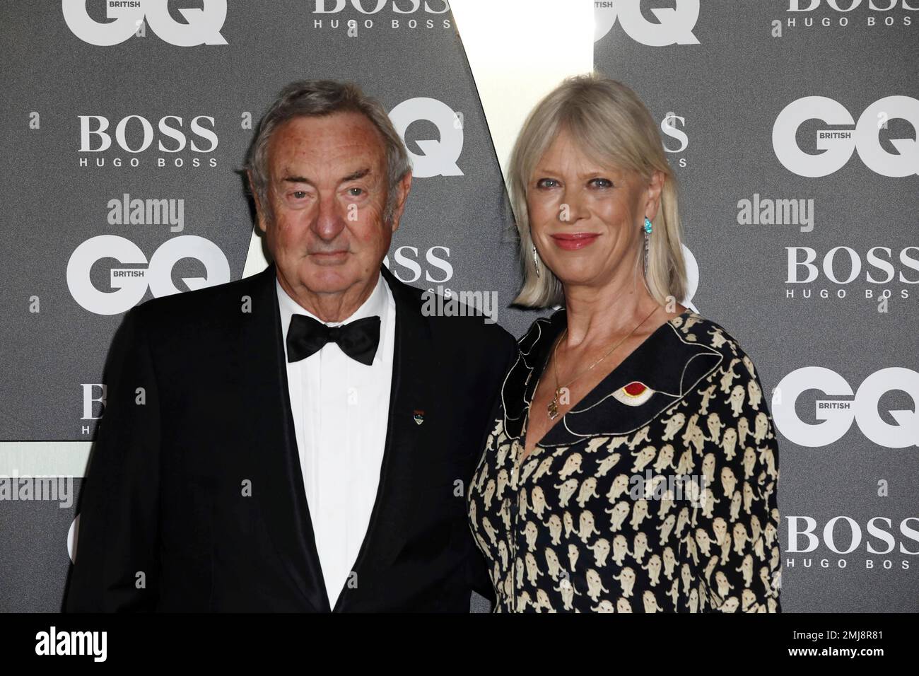 Musician Nick Mason and his wife Nettie Mason pose for photographers on ...