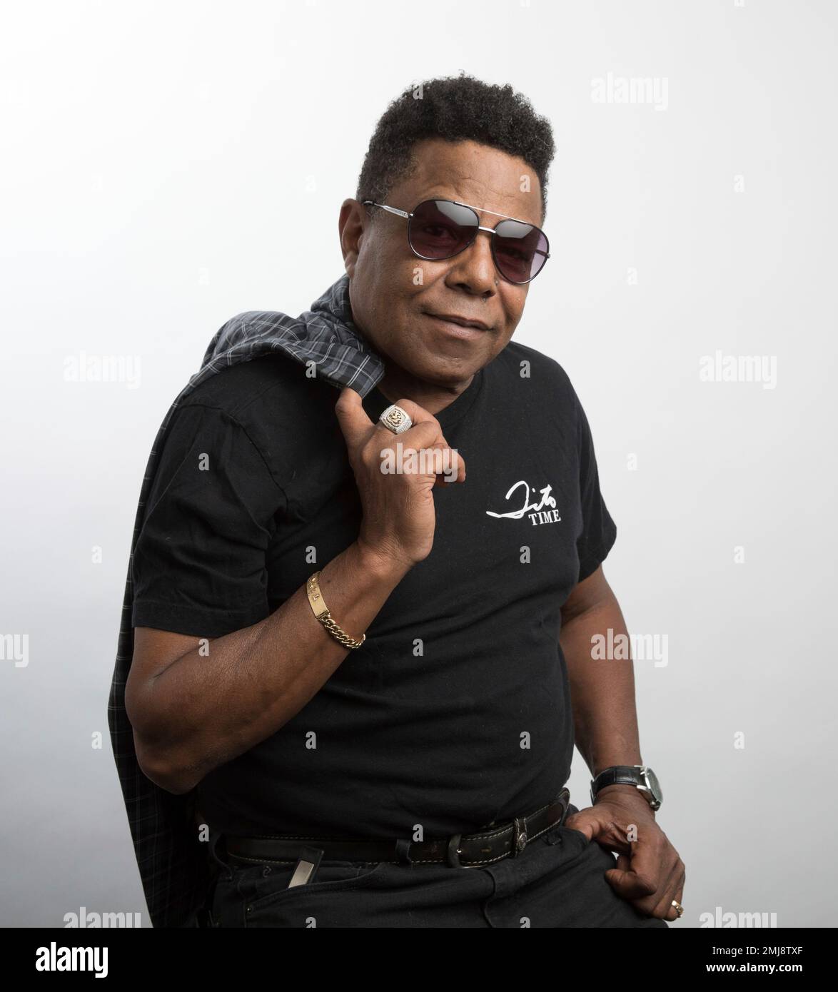 This July 24, 2019 photo shows Tito Jackson, a member of the famed ...