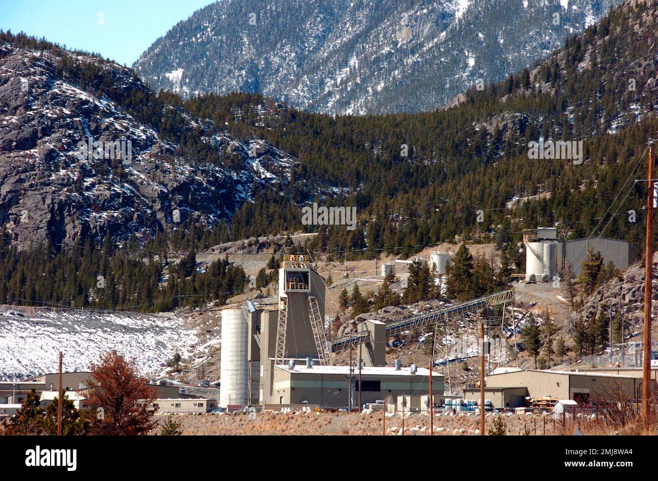 FILE - This May 2, 2013 file photo shows the Stillwater mine near Nye ...