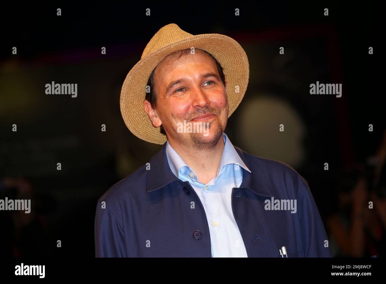 Actor Anders Hellstrom poses for photographers upon arrival at the ...